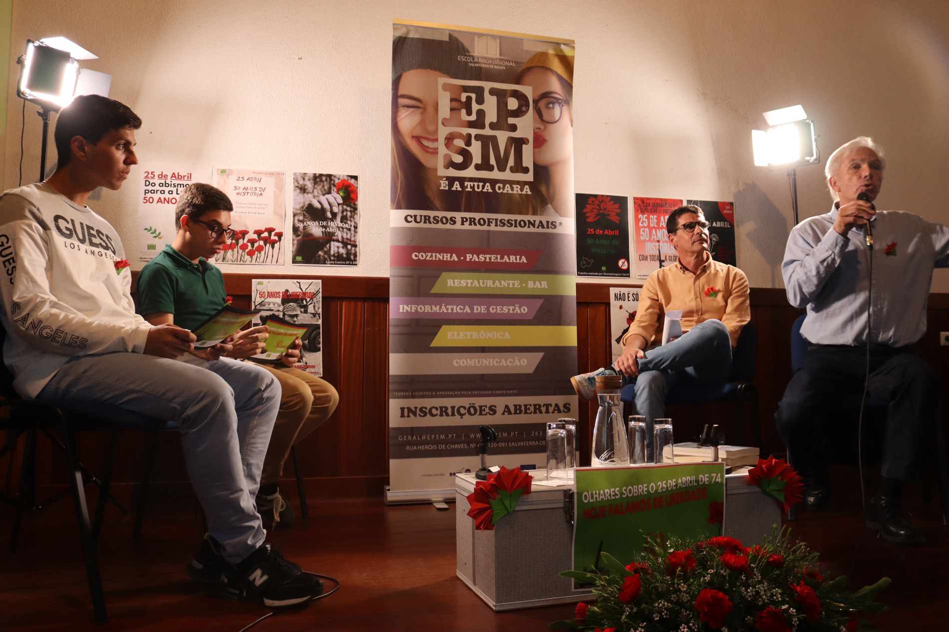 Comemoração dos 50 anos do 25 de abril na EPSM - EPSM - Escola ...
